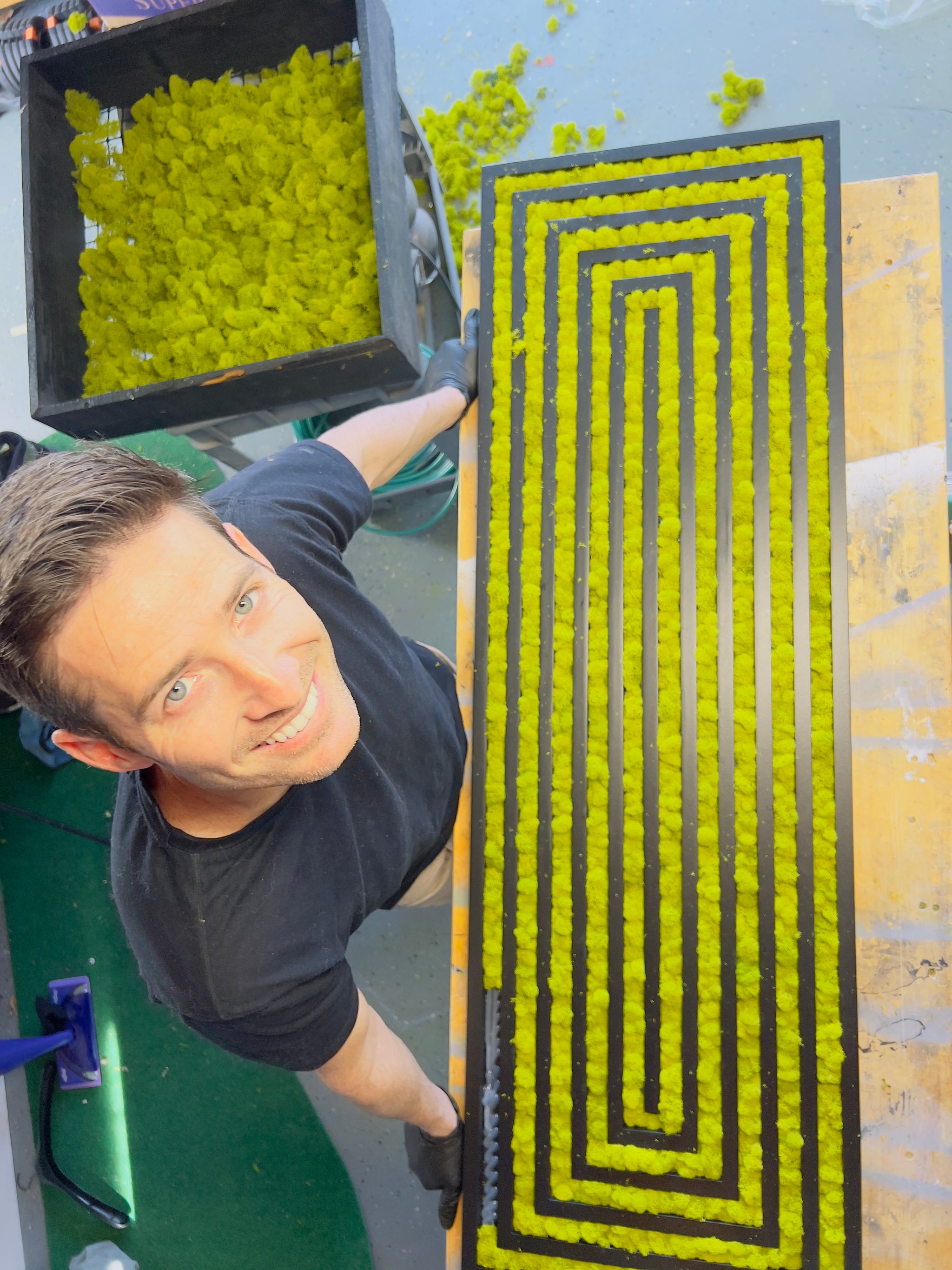 Infinity Rectangle – MossArtInstallations