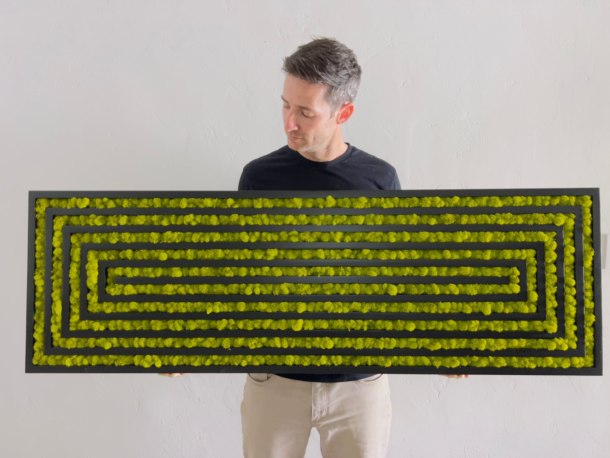 Infinity Rectangle – MossArtInstallations